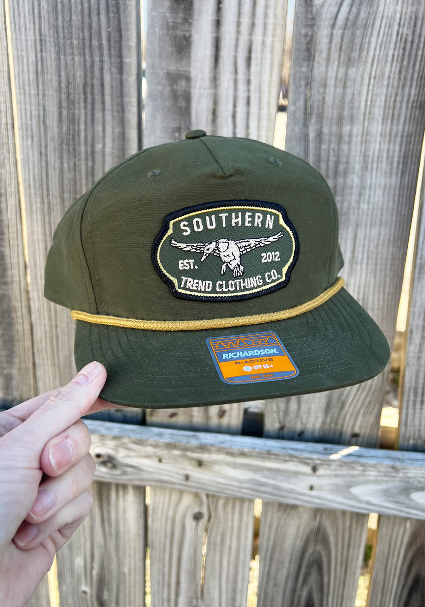 Southern Trend Loden Duck Patch Hat