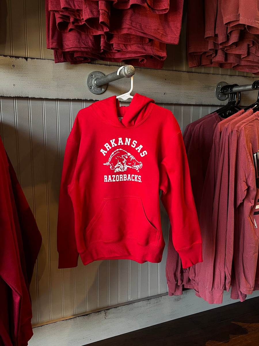 Arkansas Razorback 70's Hog Youth Hoodie – Southern Trend