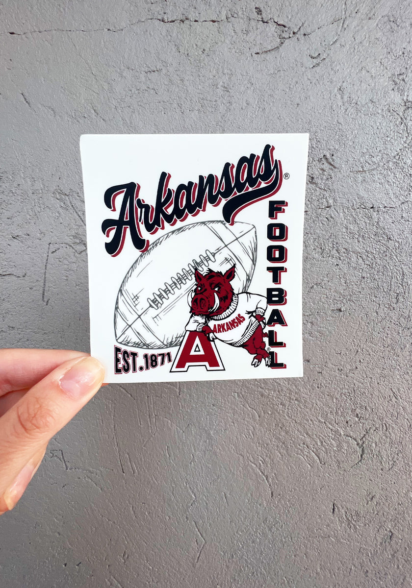 Vertical Football Sticker – Southern Trend