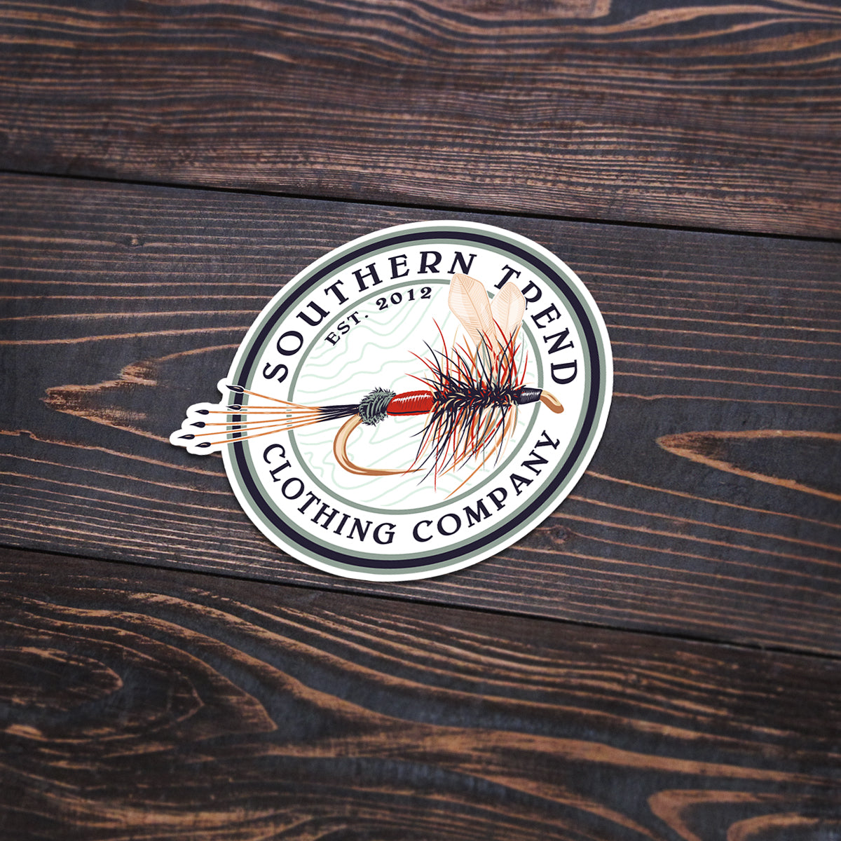 Southern Trend Fly Sticker