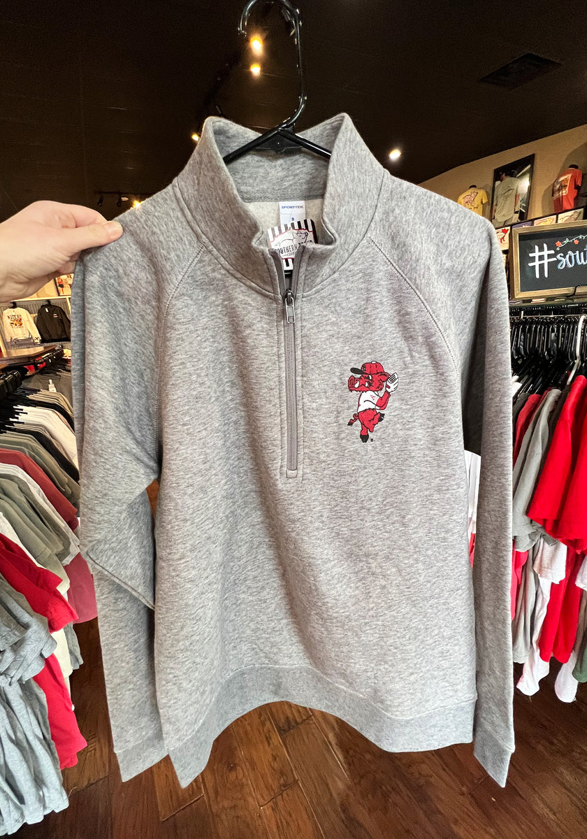 Pitching Ribby Quarter Zip – Southern Trend