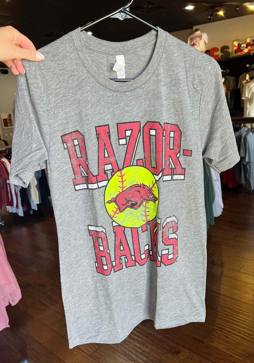 Razor-back Softball Triblend T-Shirt – Southern Trend