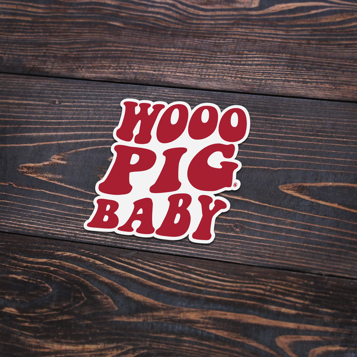 Wooo Pig Baby Sticker – Southern Trend